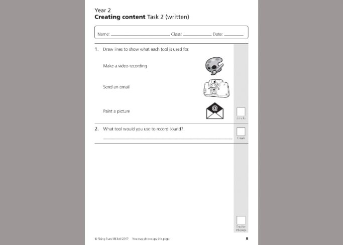 Computing Assessment Tasks From Rising Stars | Teachwire Educational ...