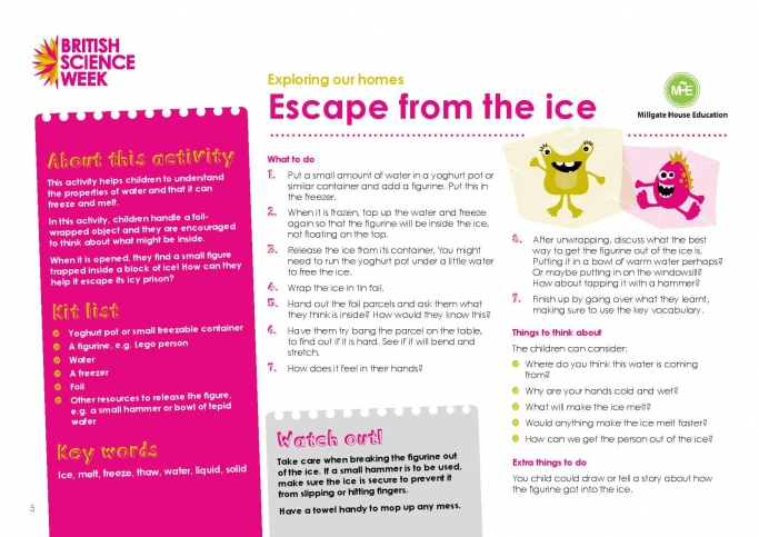 British Science Week 2018 Early Years Activity Pack | Teachwire ...