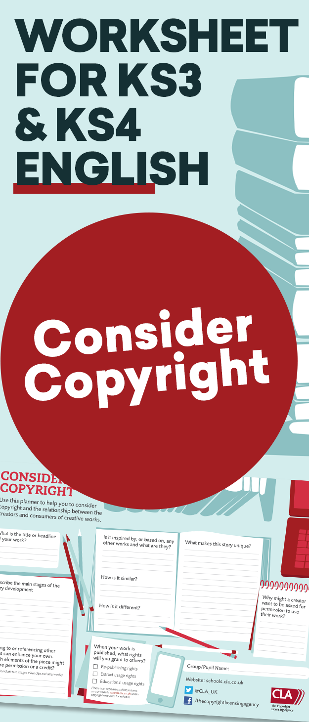 Consider Copyright - worksheet for KS3 and KS4 English | Teachwire ...