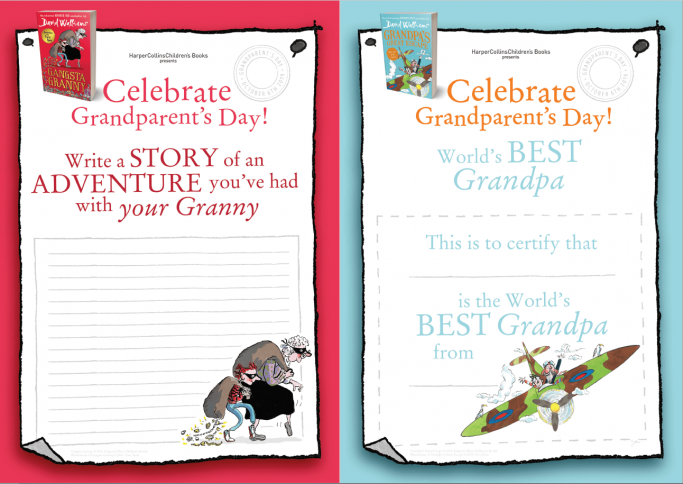 6 National Grandparents Day Writing and Art Activities for KS1/2 ...
