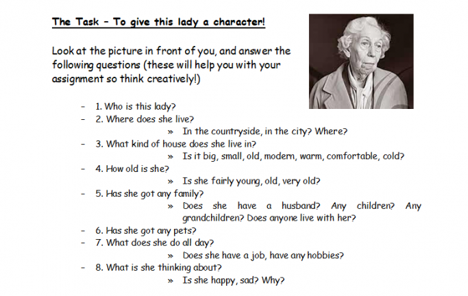 Writing to Describe – Homelessness Part 1 – Creative Writing Lessons ...