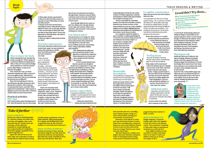 KS2 Book Topic – Plan Superhero Activities with Kid Normal by Greg ...
