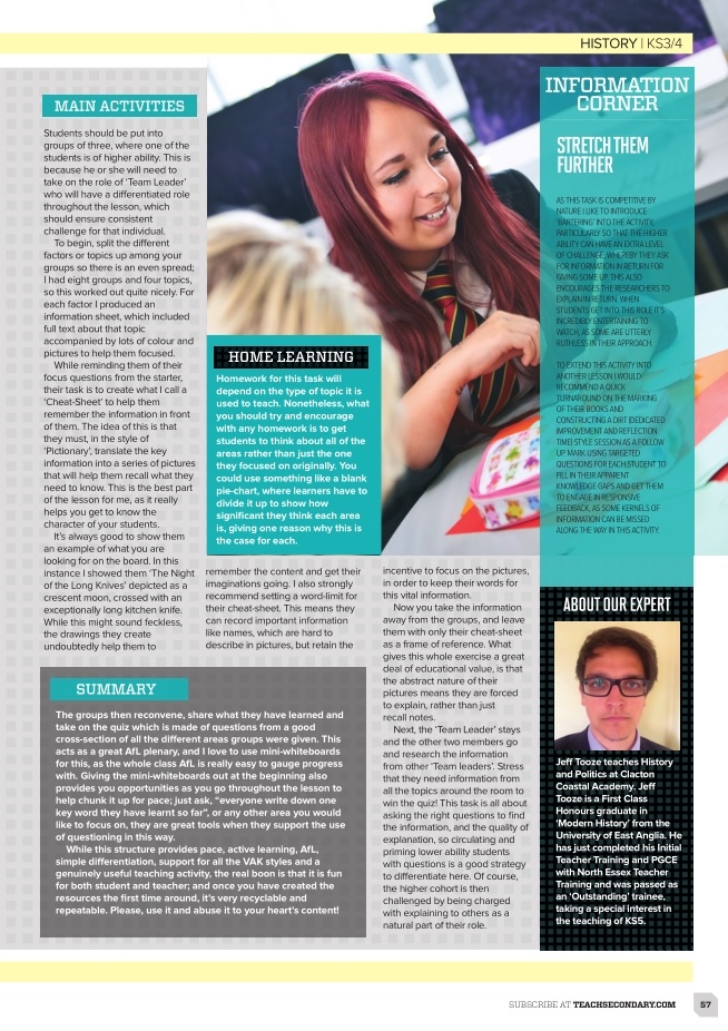 KS3/4 History Lesson Plan – Help Students Absorb Knowledge Quickly with ...