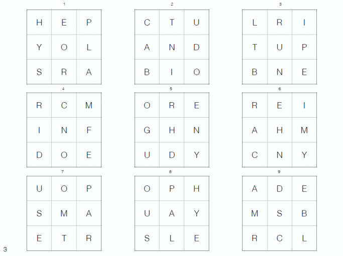 More Word Square Puzzles for Boosting Vocabulary from Vocabulary Ninja ...