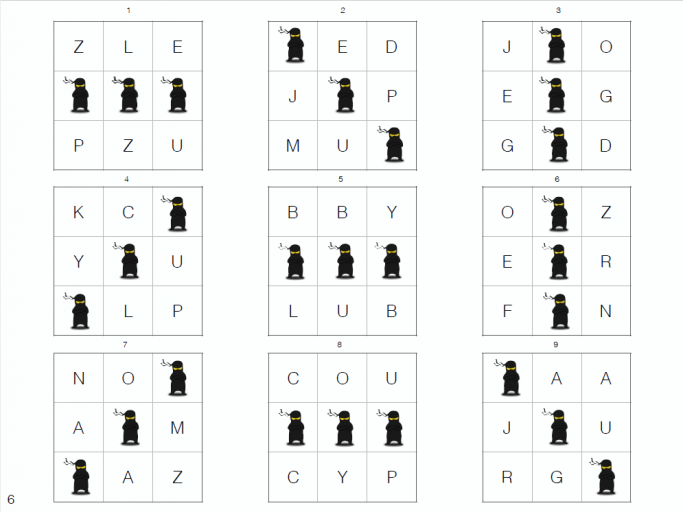 Word Square Puzzles for Boosting Vocabulary from Vocabulary Ninja ...