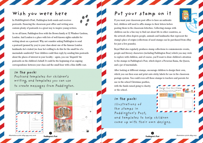 Paddington letter writing lesson and resources for early years and KS1 ...