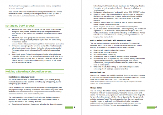 How to Create a Reading Culture in your Primary or Secondary School ...