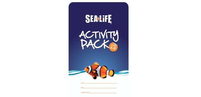 SEA LIFE Centre Children’s Activity Packs (for ages 6 to 14 ...