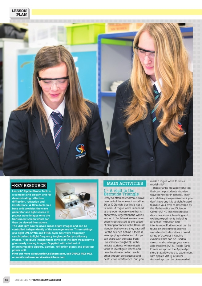 KS3 Science Lesson Plan – Explore the Fundamental Physics of Waves with ...