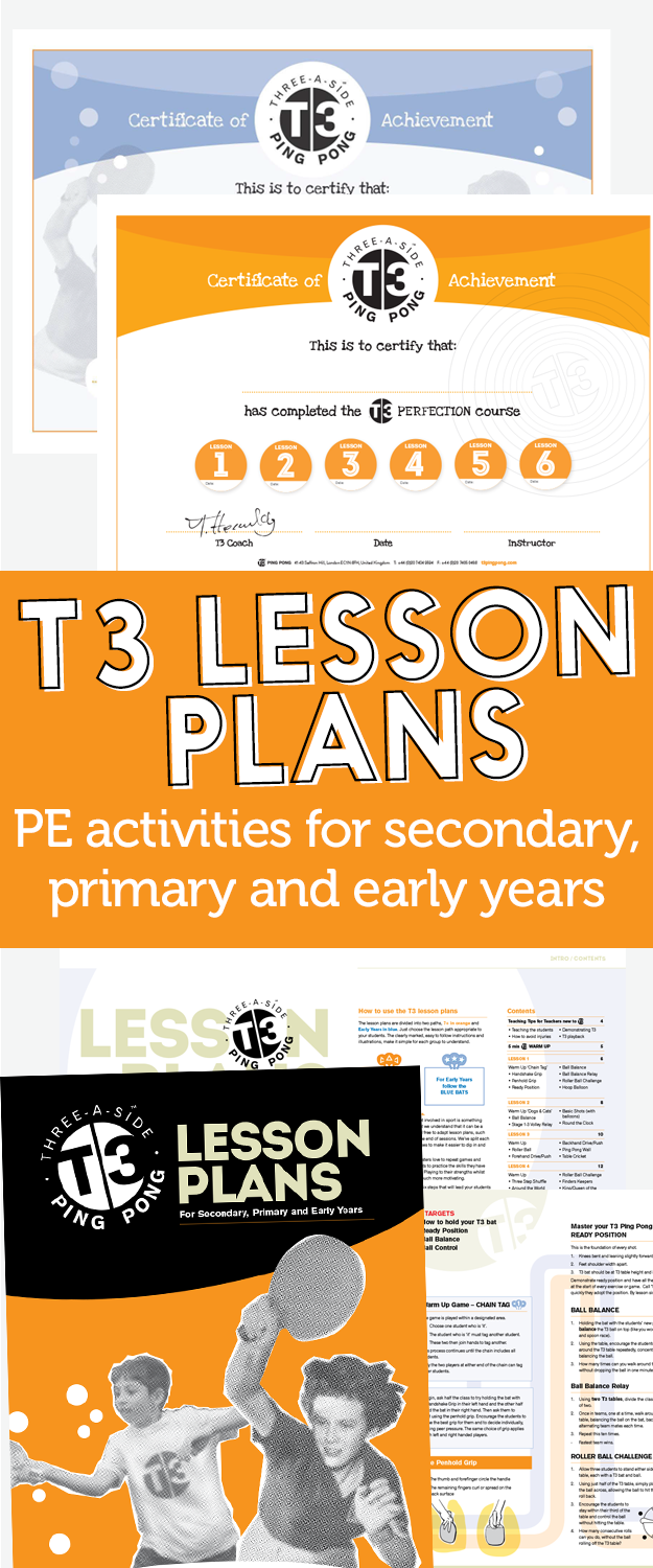 T3 Lesson Plans - PE activities for secondary, primary and early years ...