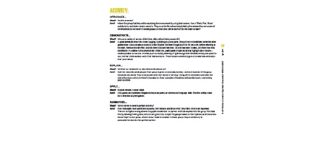 Talking sense: Using spoken language to explore senses – English ...