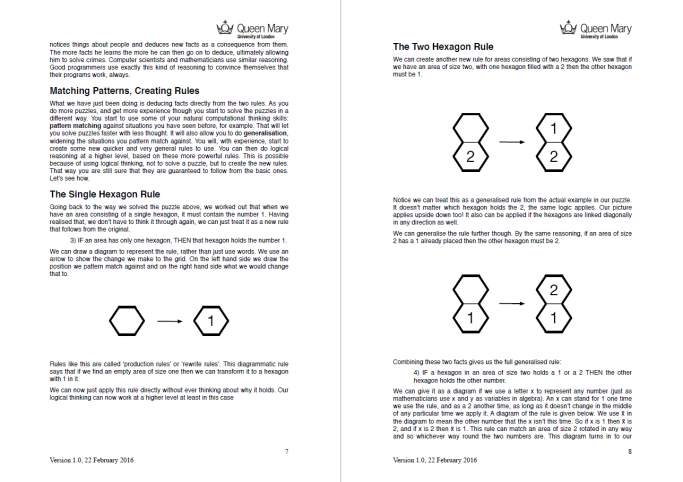 Computational Thinking Number Hive Logic Puzzles Booklet For Ks2 Computing Teachwire Teaching