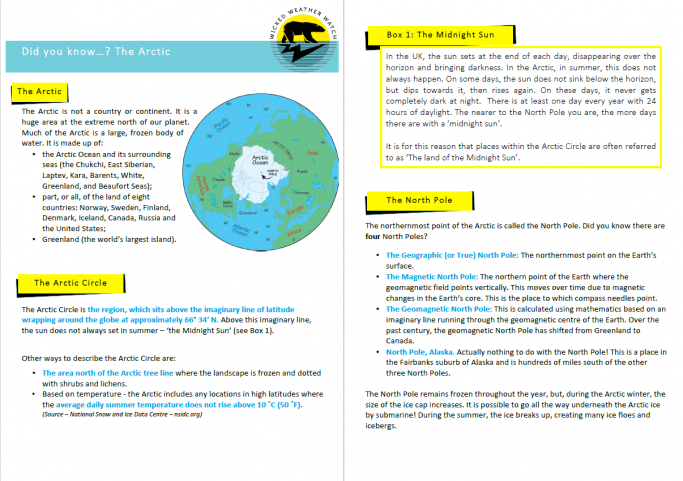 About the Arctic Resources for KS2 Geography | Teachwire Teaching Resource