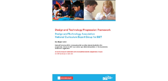 D&T Progression Framework for KS1 to KS3 | Teachwire Teaching Resource
