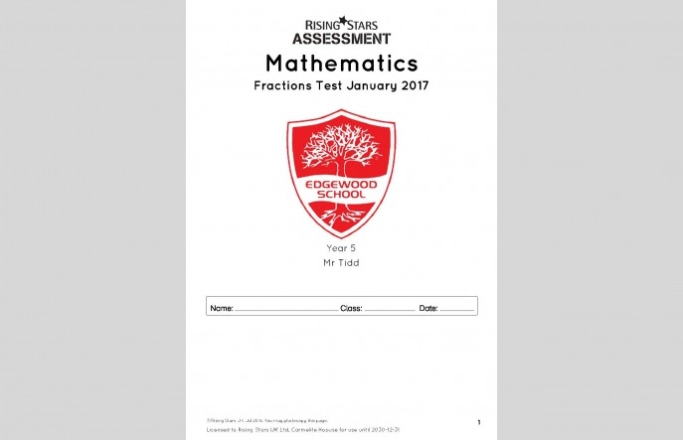 Product Review – Rising Stars Assessment Bank | Teachwire Educational ...