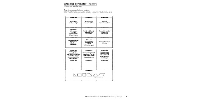Area and Perimeter - Maths Activity for KS2 and KS3 | Teachwire ...