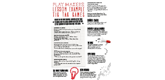 Play Makers: Tig Tag Games - PE lesson plan for KS1/KS2 | Teachwire ...