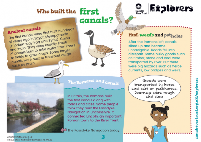 All About Canals Resource for KS2 History and Geography | Teachwire ...