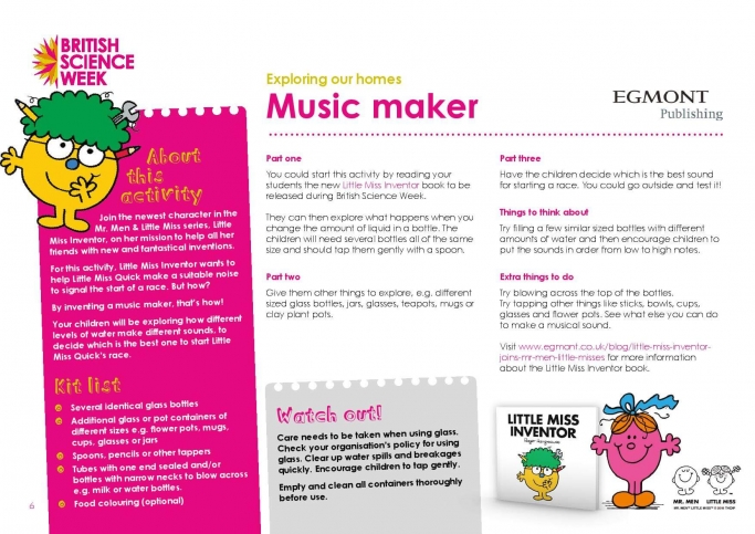 British Science Week 2018 Early Years Activity Pack | Teachwire ...