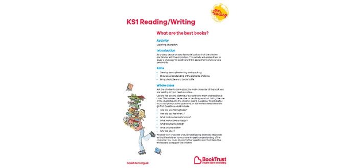 What are the Best Books? - Reading and Writing Lesson Plan for KS1 ...