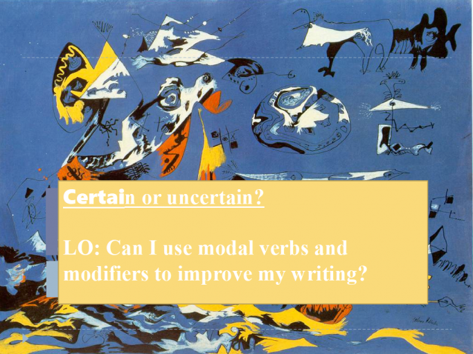 The Versatility of Verbs Scheme of Work for Academic Writing in KS3 and ...
