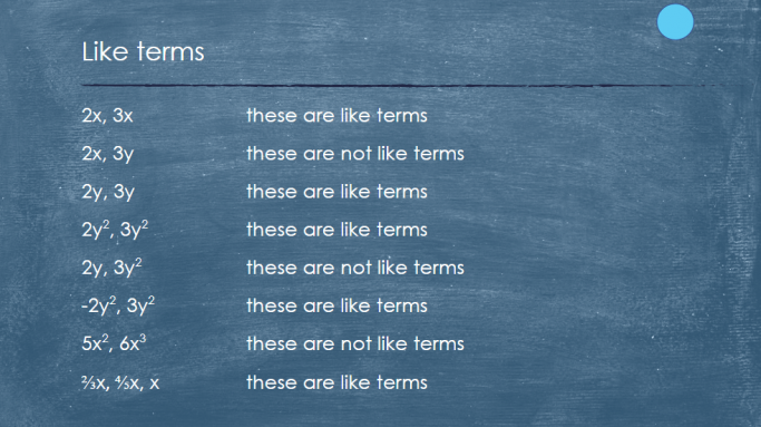 KS3 Maths Lesson – Simplifying by Collecting Like Terms PowerPoint and ...