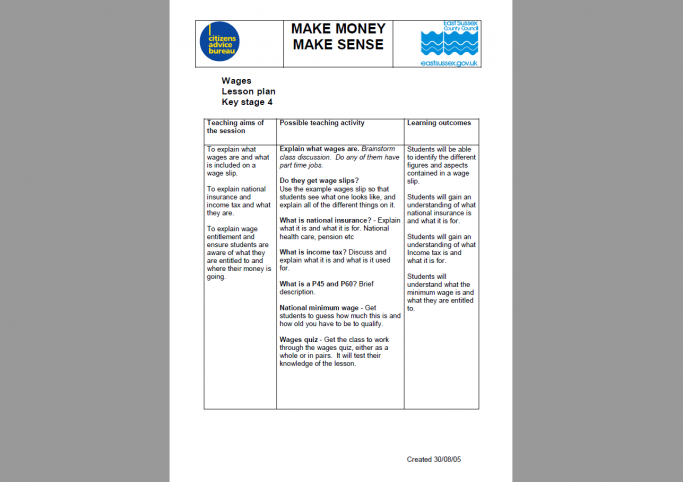 ID fraud lesson plan and resources for KS4 citizenship/financial ...