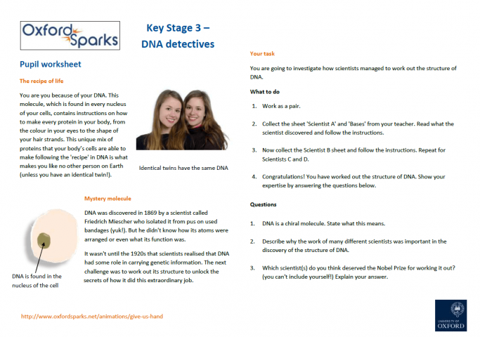 KS3 Science Lesson – DNA Detectives | Teachwire Teaching Resource