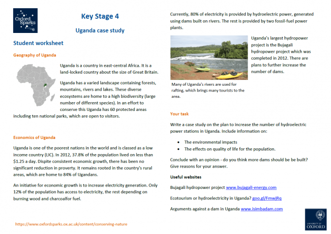 KS4 Science Lesson – Uganda Case Study | Teachwire Teaching Resource