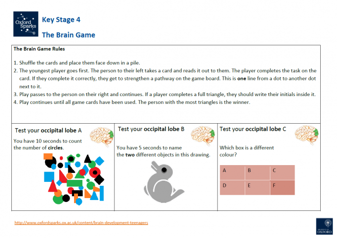 KS4 Science Lesson – The Brain Game | Teachwire Teaching Resource