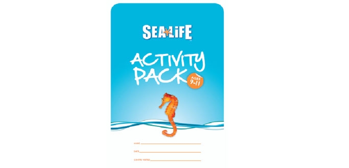 SEA LIFE Centre Children’s Activity Packs (for ages 6 to 14 ...