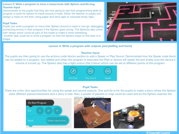 iLearn2 Programming with Sphero Activity Pack for KS2 Computing/ICT ...