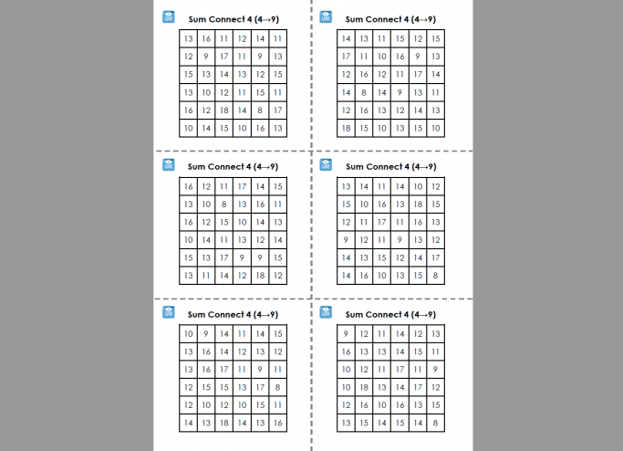 Connect 4 maths games pack for KS1/2 | Teachwire Teaching Resource