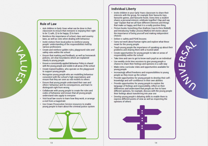 Universal Values – Responding Holistically to the Requirement to ...