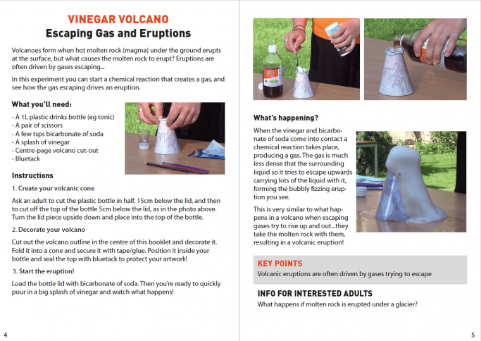Volcano and earthquake science experiments booklet for KS2 | Teachwire ...