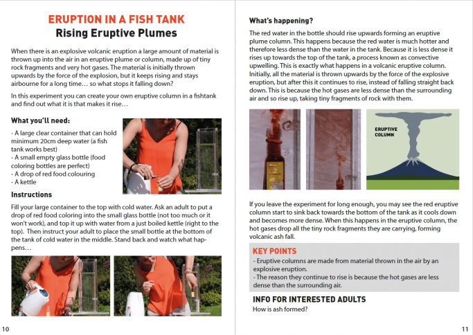 Volcano and earthquake science experiments booklet for KS2 | Teachwire ...