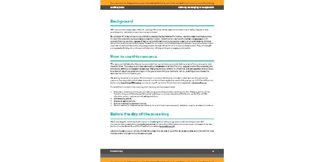 Identity, Belonging & Integration Resource Activity Pack - Film and ...