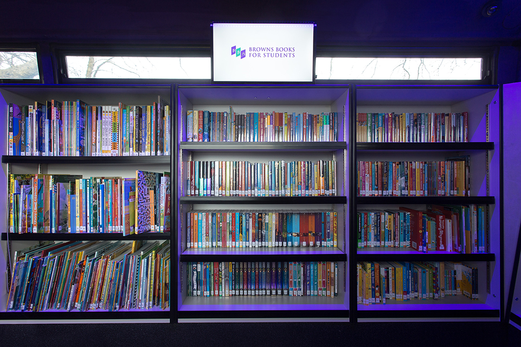 Browns Books for Students Brings First-Class Library Access on the Road ...