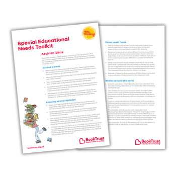 Reading activities – BookTrust SEN toolkit - Teachwire