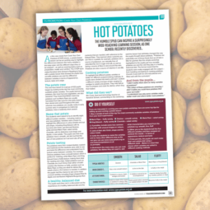 Food tech KS3 – Explore prep, health and nutrition with potatoes ...