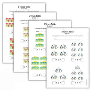 Times table worksheets – Maths mastery for 2-10 times tables - Teachwire