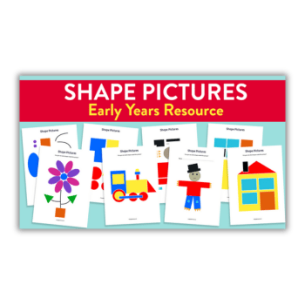Shape activities EYFS – ‘Name that shape’ pictures for maths - Teachwire