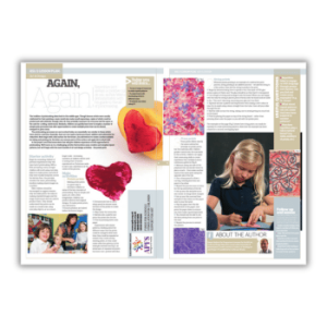 Repeated pattern art – Additive & subtractive printmaking lesson ...