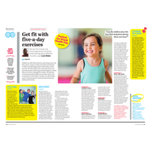 KS2 PE lesson plan – Get fit with five-a-day exercises - Teachwire