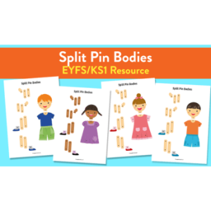 Body parts pictures – Split-pin activity for Early Years/KS1 - Teachwire