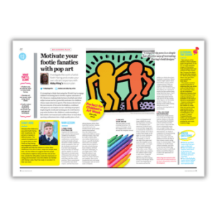 KS2 pop art – Football-themed lesson plan - Teachwire