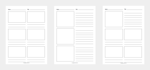 Storyboard template – Blank printable PDF for KS1 and KS2 - Teachwire