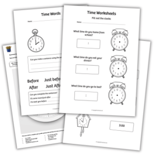 Best telling the time worksheets and games for KS1 Maths - Teachwire