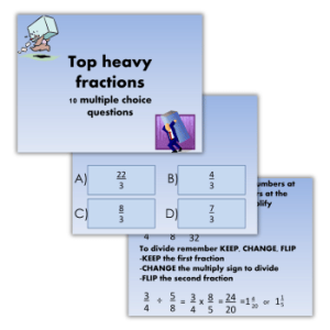 Multiplying and dividing fractions – PowerPoint for KS3 maths - Teachwire