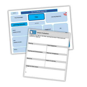 5 minute lesson plan – Editable template and evaluation - Teachwire